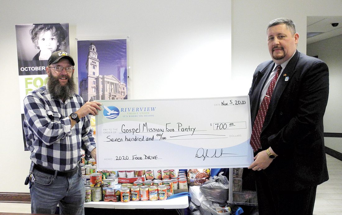 Riverview Credit Union conducts annual food drive | News, Sports, Jobs ...